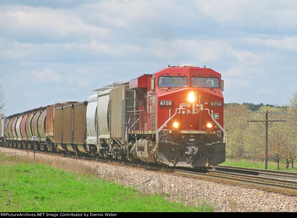 CP 8758, CP's Tomah Sub.